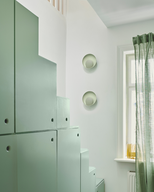 Marsi Wall light | Dusty green | Nook Collections