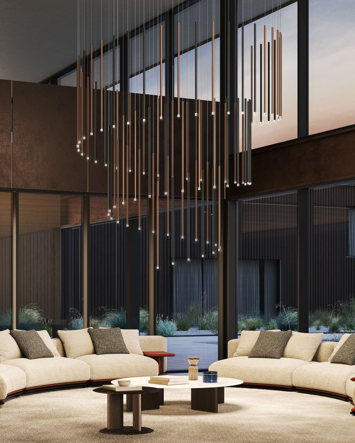 A-Tube Nano Pendant Light | Medium / Chrome | Nook Collections