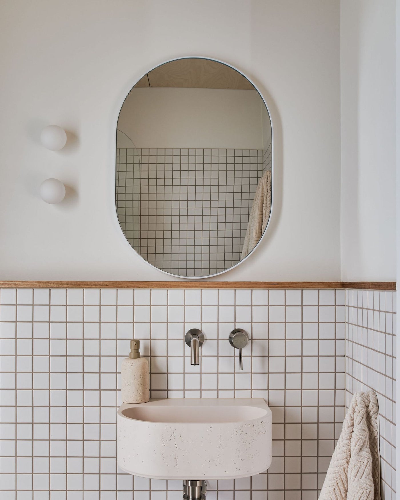 Orb Mirror Wall Light | Nook Collections