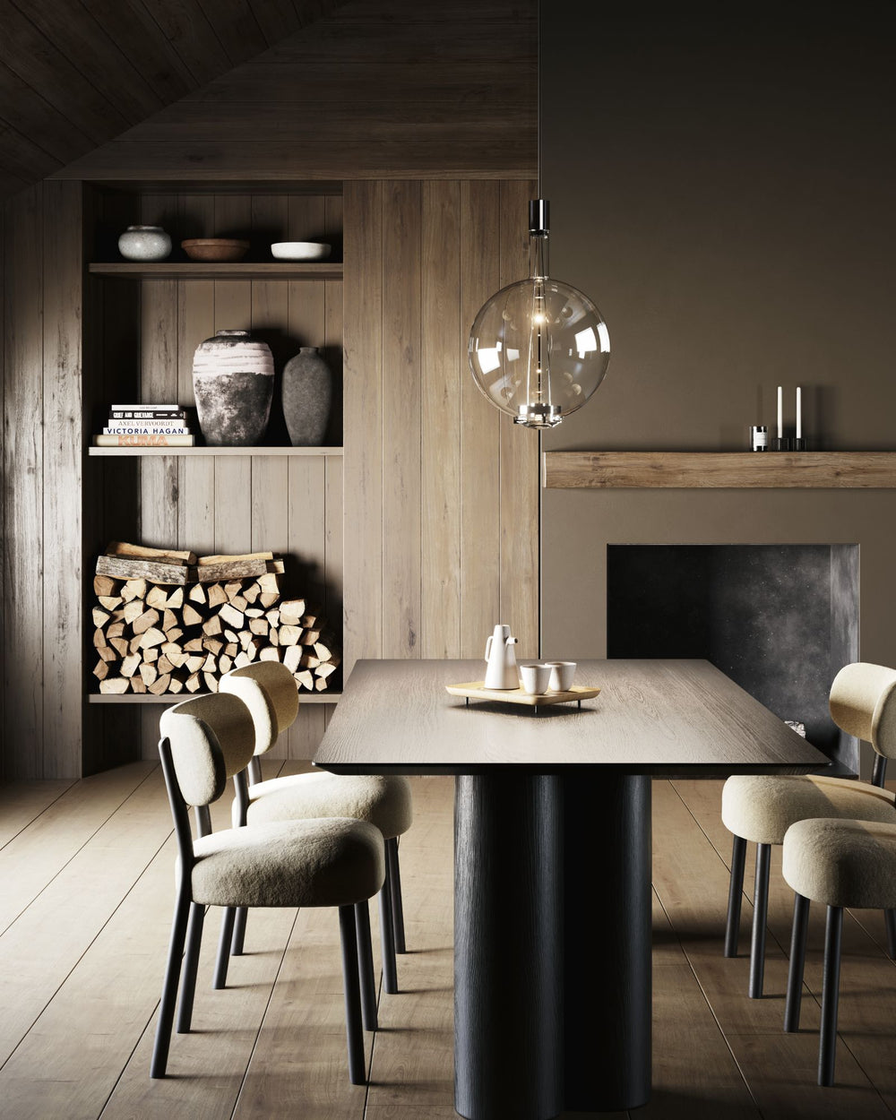 Sky-Fall Round Pendant Light | Nook Collections