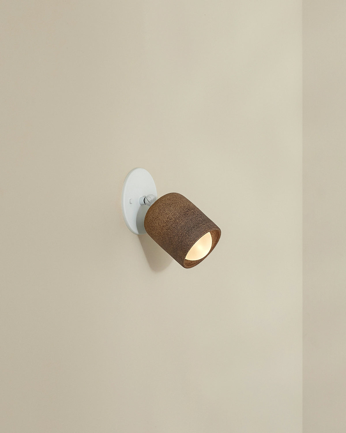 Terra 1 Short Arm Downlight | Chartreuse / Brushed Black / 44 | Nook ...